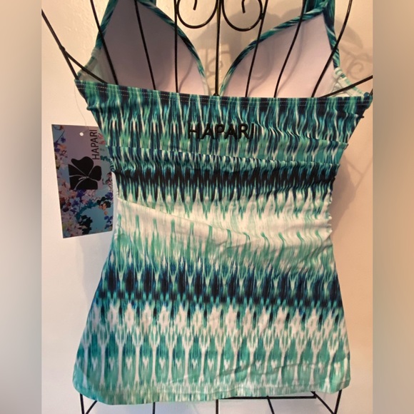 Hapari | Swim | Nwt Hapari Seaglass Pushup Tankini Top | Poshmark
